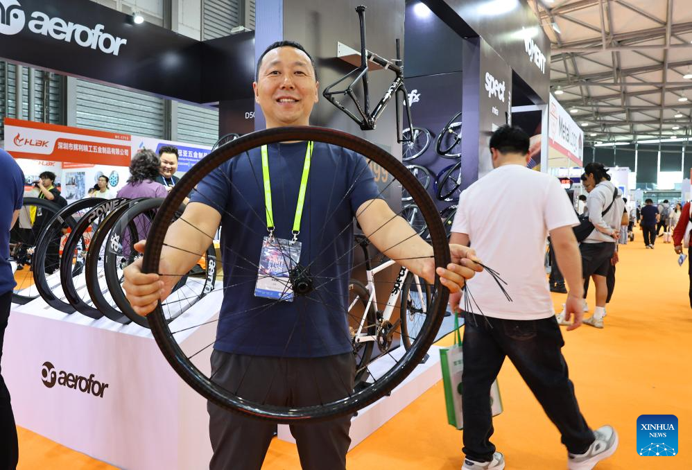 Feira Internacional de Bicicletas da China 2026 começa em Shanghai-Xinhua
